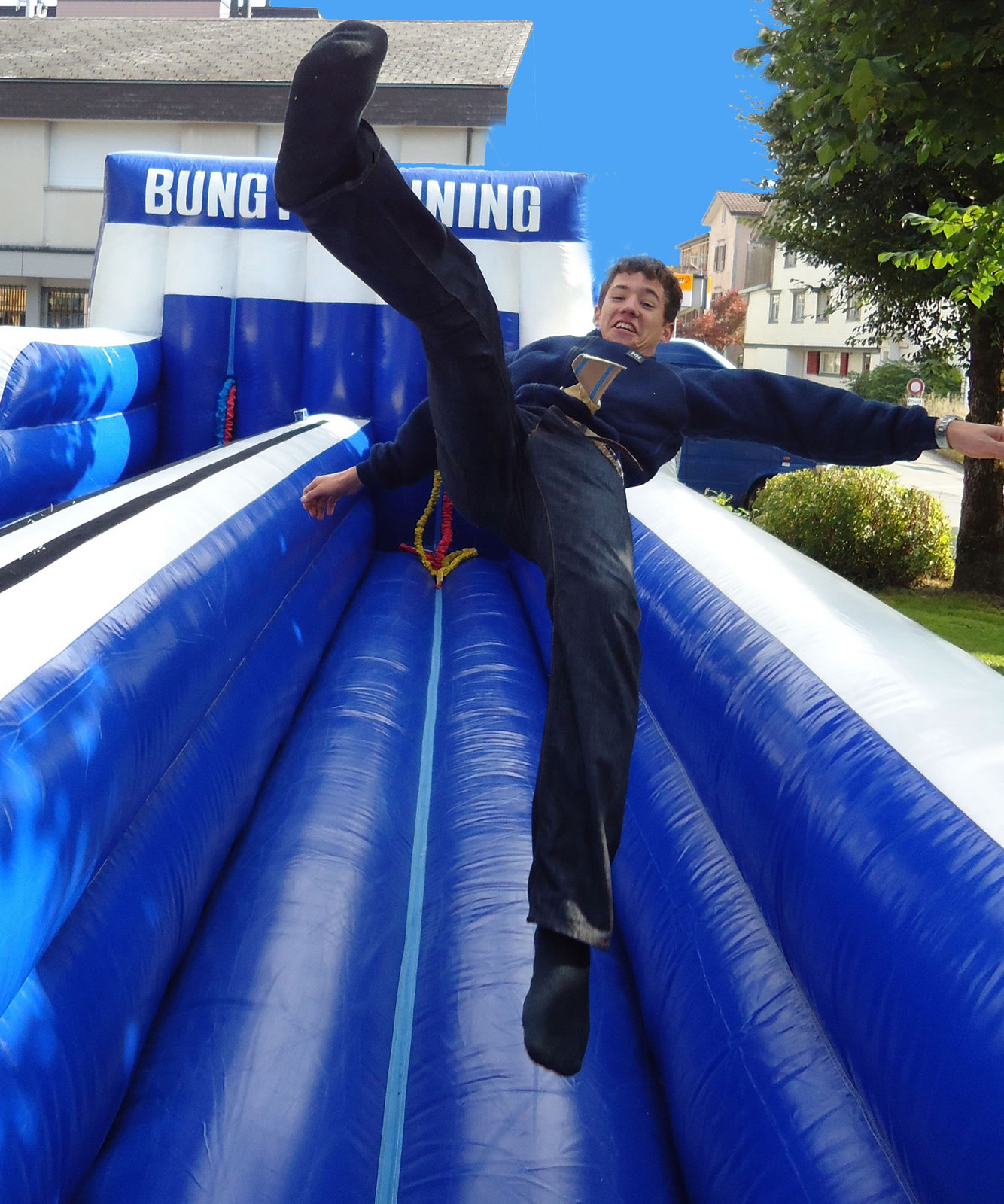 bungy4rent- Bungy Running- mieten, Bungee running Vermietung, Verleih ...